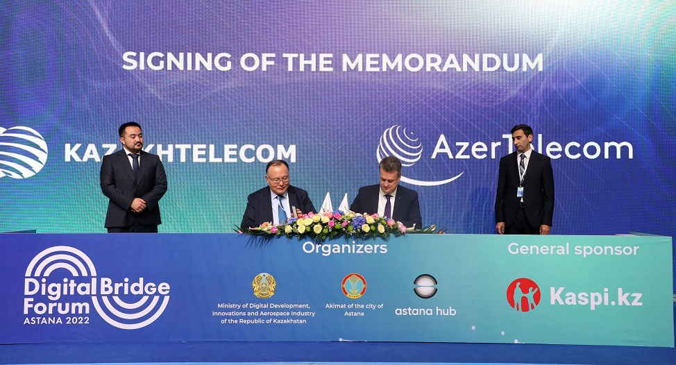 AzerTelecom and Kazakhtelecom sign strategic partnership memorandum on ...